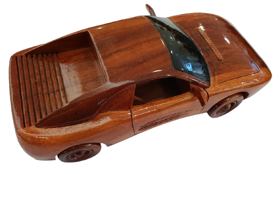 FERRARI SEDAN - Amazing Hands Wooden Models